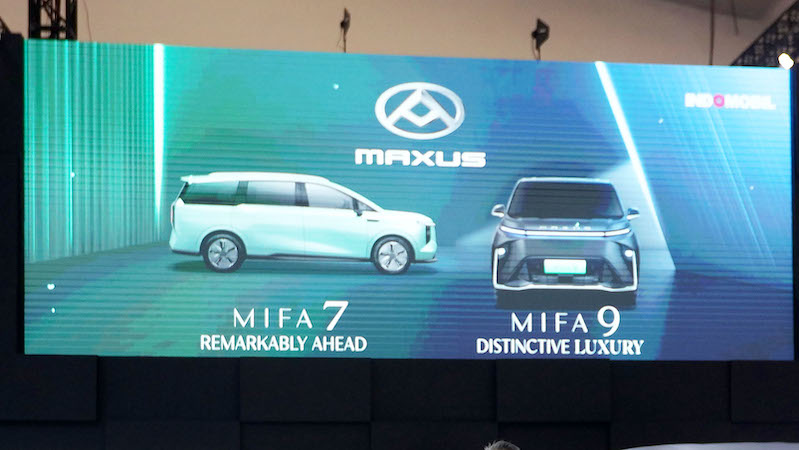 Peluncuran The All-New Maxus Mifa 7 dan The New Maxus Mifa 9 Di GJAW 2024 | otoexpo.com
